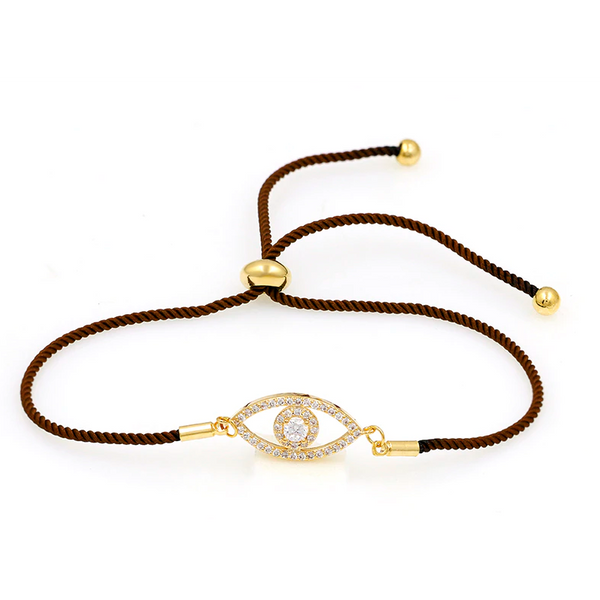 Sparkling Eye Cord Bracelet – GiftEyedeas.com